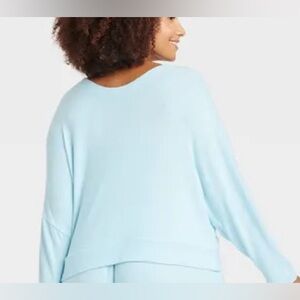 Auden | Tops | Nwt Auden Womens Plus Size Cozy Oversized Ribbed ...
